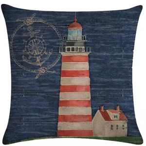 Accents | Pillow Cover New Nautical Lighthouse | Poshmark